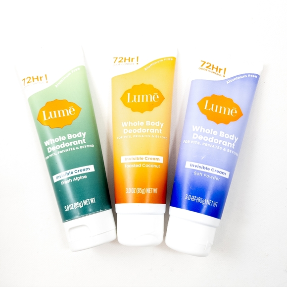 Lume | Bath & Body | Lume Whole Body Deodorant Invisible Cream ...